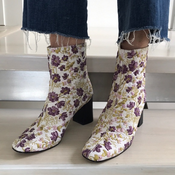 Paco Gil | Shoes | Anthropologie Paco Gil Embroidered Ankle Boots ...